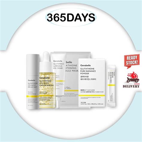 Genabelle Glutathione Collection Mask Pack Ampoule Powder