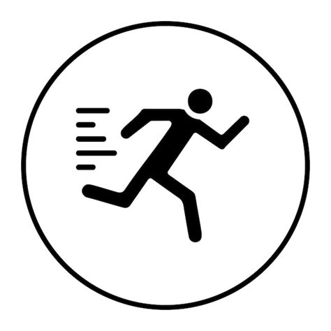 Premium Vector Running Vector Illustration