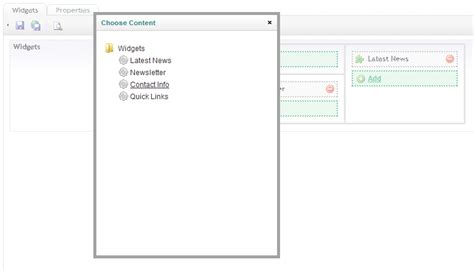 Widget Grid Our Umbraco