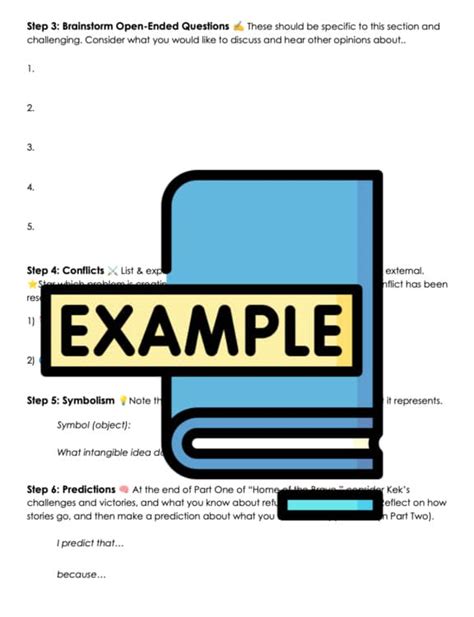 Home Of The Brave Student Signpost Bookmark Reading And Response