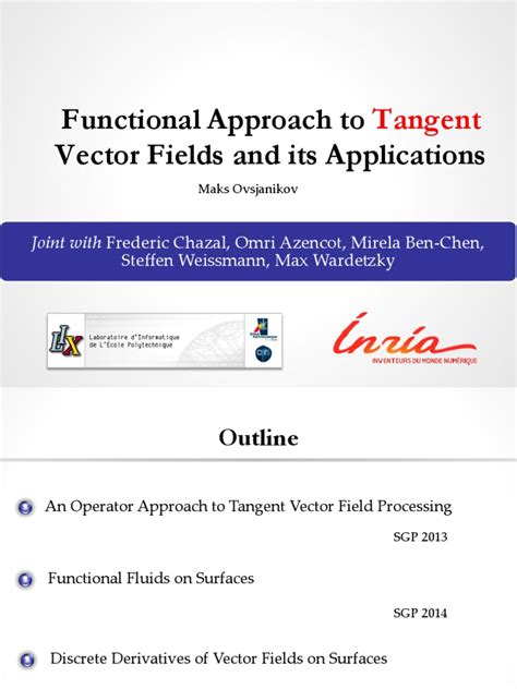 functional approach to vector fields and its applications pdf
