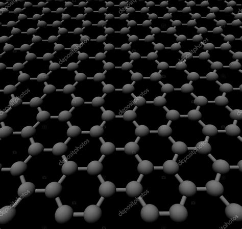 Graphite Crystal Lattice Stock Photo Bushenkov 4007230