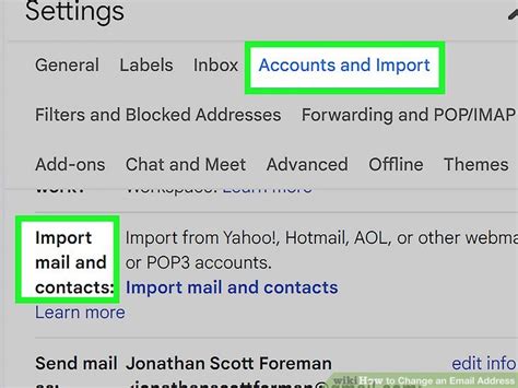 How To Change An Email Address With Pictures WikiHow