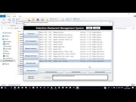 Restaurant Management System Core Java Project Projectworlds