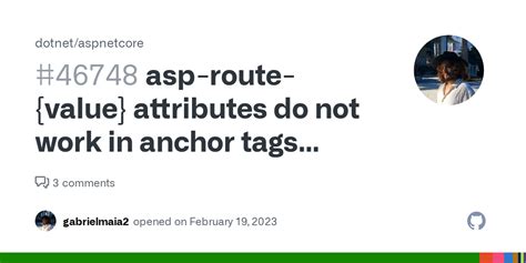Asp Route Value Attributes Do Not Work In Anchor Tags Linking To Index Pages Issue