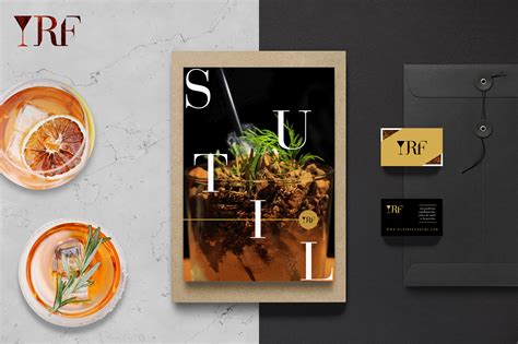 Rf Visual Identity Behance
