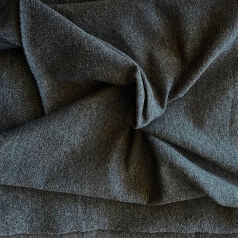 French Terry Dark Heather Grey Greenstyle