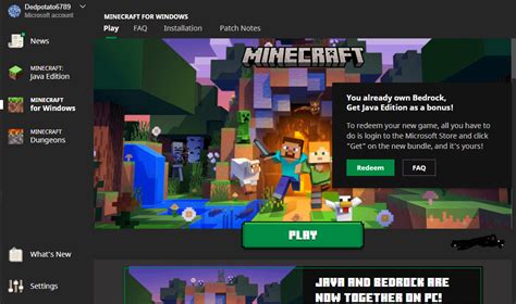 I Tried To Redeem Minecraft Java Edition With The Bundle Since I