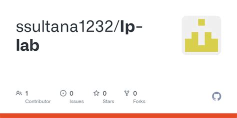 github ssultana1232 ip lab
