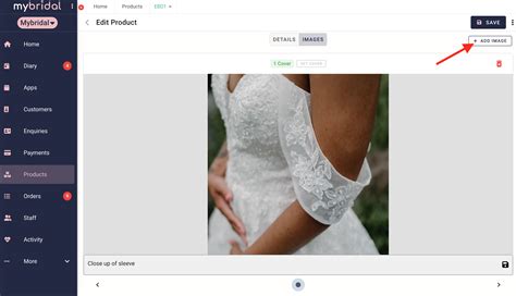 How To Add Images Against Products