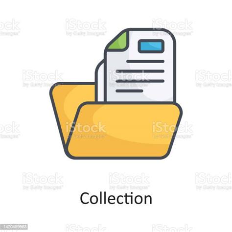 컬렉션 채워진 윤곽선 벡터 아이콘 디자인 일러스트 레이 션을 흰색 배경에 놓습니다 Eps 10 파일 개념에 대한 스톡 벡터 아트 및 기타 이미지 Istock