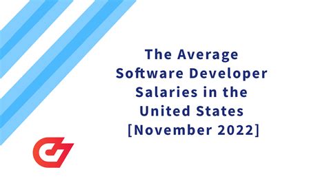 The Average Software Developer Salaries In The Us November 2022