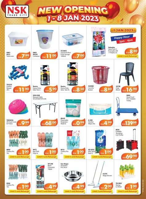 Nsk Onecity Usj Opening Promotion Jan Jan