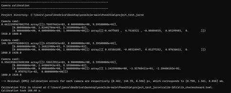 Errror With Markertrajectory Issue Perfanalytics Pose Sim GitHub