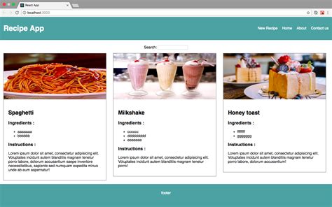 GitHub Golfz Learn React Recipe My First React App