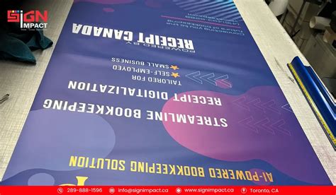 Experience Excellence With Our Sign Printing Services Signimpact