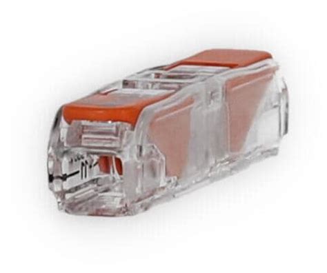 Wago 221-2411 Durchgangsverbinder mit Hebel (Inhalt: 60 Stk ...