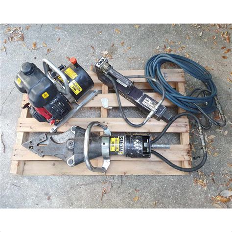 Hurst Jaws Of Life Emergency Rescue Equipment Ram Cutter Spreader