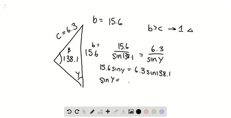 SOLVED Determine the number of triangles with the given parts and solve each triangle β