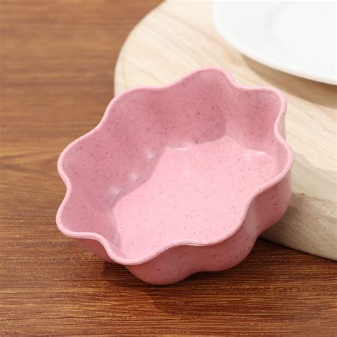 주방용 소금 조리기구 소스 오일 매화 붐 모양의 작은 접시 조미료 그릇 Aliexpress