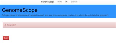 No File Upload Message Issue Schatzlab Genomescope Github