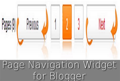 Numbered Page Navigation Widget For Blogger Blogolect