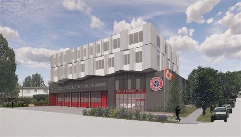 Vancouver Fire Rescue To Build New Headquarters Office With A Fire Hall