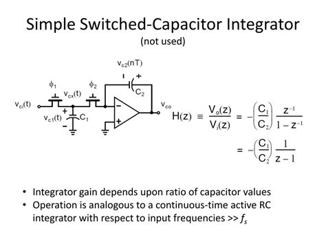 Ppt 14 1 2 Introduction Switched Capacitor Circuits Powerpoint Presentation Id 11097242