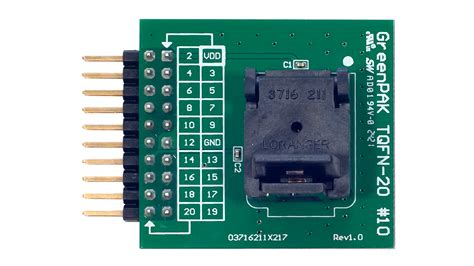SLG AP SKT GreenPAK SLG A Development Kit With Socket Adapter Renesas