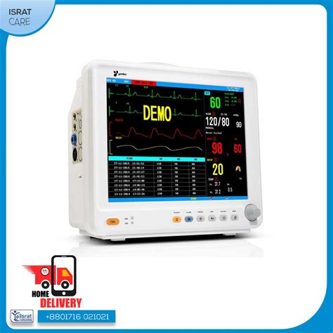 Multi Parameter Patient Monitor Israt Nursing Home Care Bd