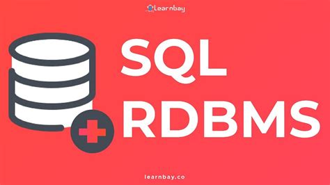 Sql Rdbms For Data Science The Relational Database Management By