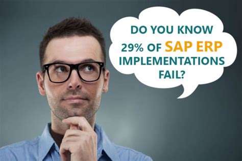 Do You Know 29 Of Sap Erp Implementations Fail Pragmatic Techsoft