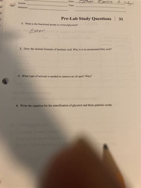 Solved A Student Performed This Experiment And Collected Chegg