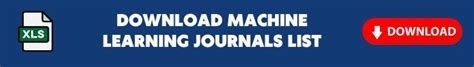 Top Machine Learning Journals List Research Paper Publication Support