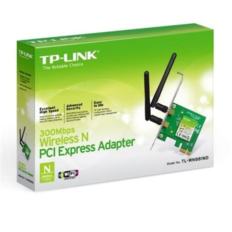 Placa Rede Tp Link Wireless N Mbps Pci E