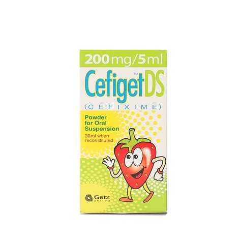 Cefiget Ds 200mg 30ml Medspotpk