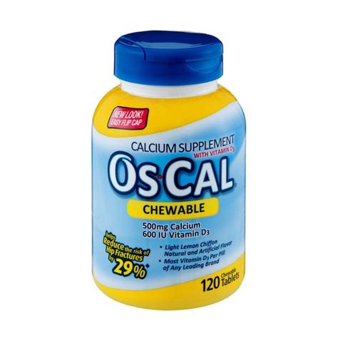 Calcium Supplement With Vitamin D3 Chewable Tablets Buy Ostelin Calcium And Vitamin D3 60