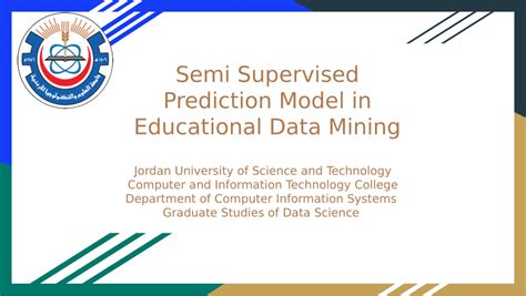 pdf semi supervised prediction model in educational data mining