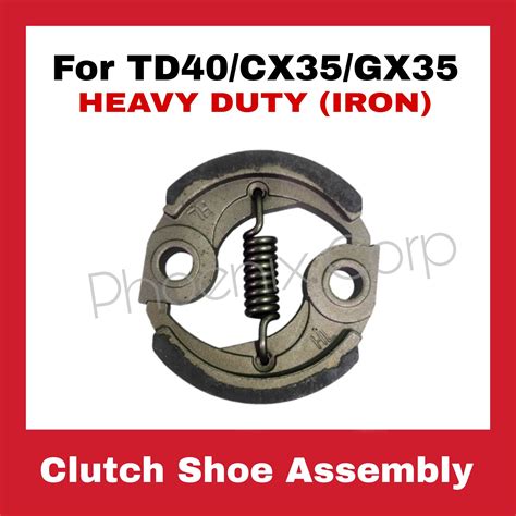 Clutch Shoe Assembly Clutch Lining For Grass Cutter Gx35 Cx35 Td40