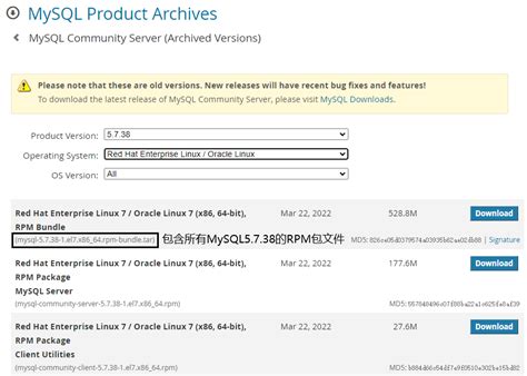 mysql rpm包方式安装教程