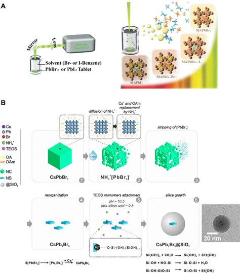 A Schematic Description Of The Laser Ablation Synthesis Setup For The