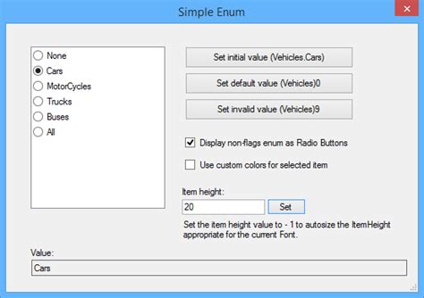 A Universal Enum Editor For Winforms Codeproject
