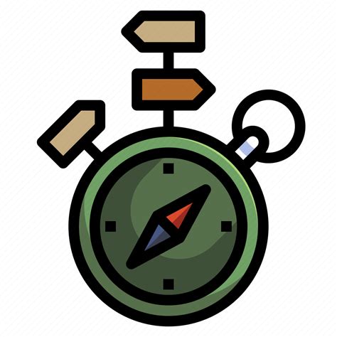 And Compass Cursor Direction Location Maps Navigation Icon Download On Iconfinder