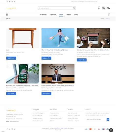 Code đồ án Website Thương Mại điện Tử Mô Hình Mvc Php Mysql