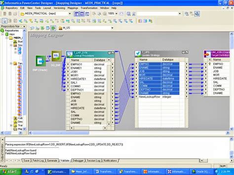 DYNAMIC LOOKUP WITH UPDATE STRATEGY IN INFORMATICA