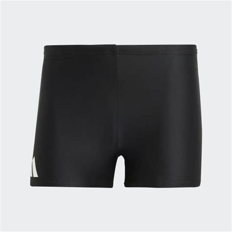 Solid Swim Boxers Black Sporty Utility Adidas Uk
