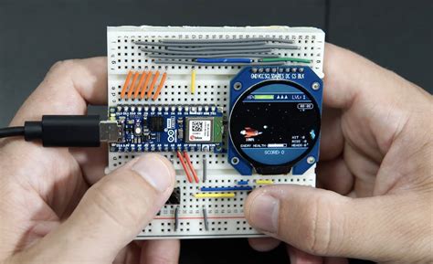 Play Full Color Games On This Simple Arduino Nano Esp32 Based Handheld