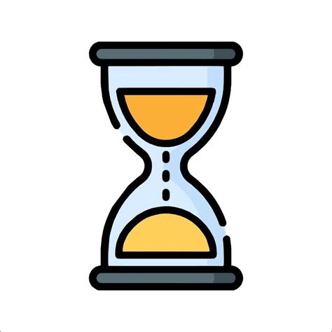 An Hourglass Icon With A Sand Timer 52208046 Vector Art At Vecteezy