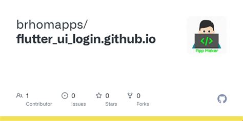 GitHub Brhomapps Flutter Ui Login Github Io