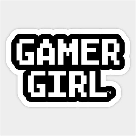 Gamer Girl Sticker